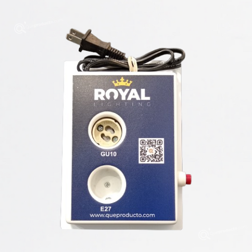 Material POP Probador de Bombillos E27 Y GU10 10X17 cm Royal Lighting
